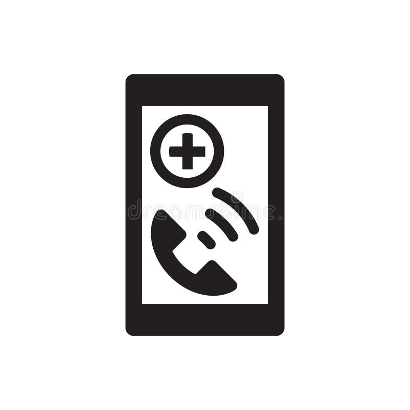 Emergency Call Icon - Medical Support Icon - Healthcare Call Center ...