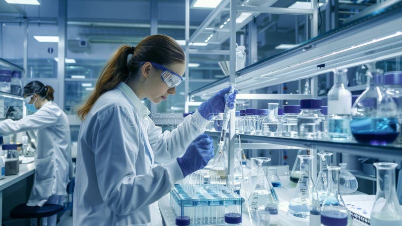 Healthcare Experts Performing Realistic Medical Experiments in Advanced ...