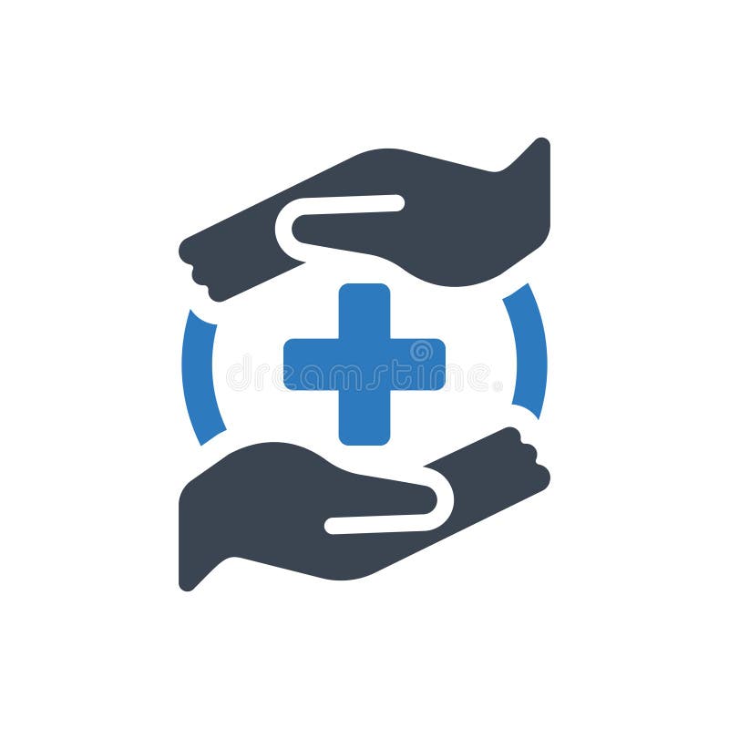 Healthcare icon stock vector. Illustration of protection - 254772606