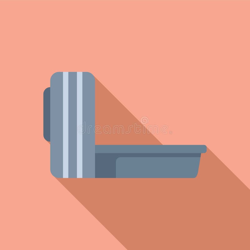 Healthcare Mri Device Icon Flat Vector. Brain Diagnostic Stock ...