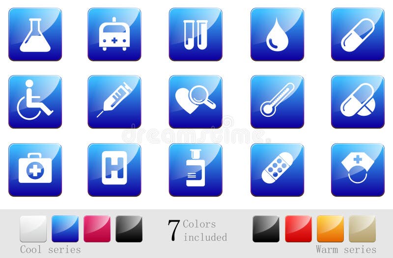 Multimedia color icons stock vector. Illustration of multimedia - 17295999