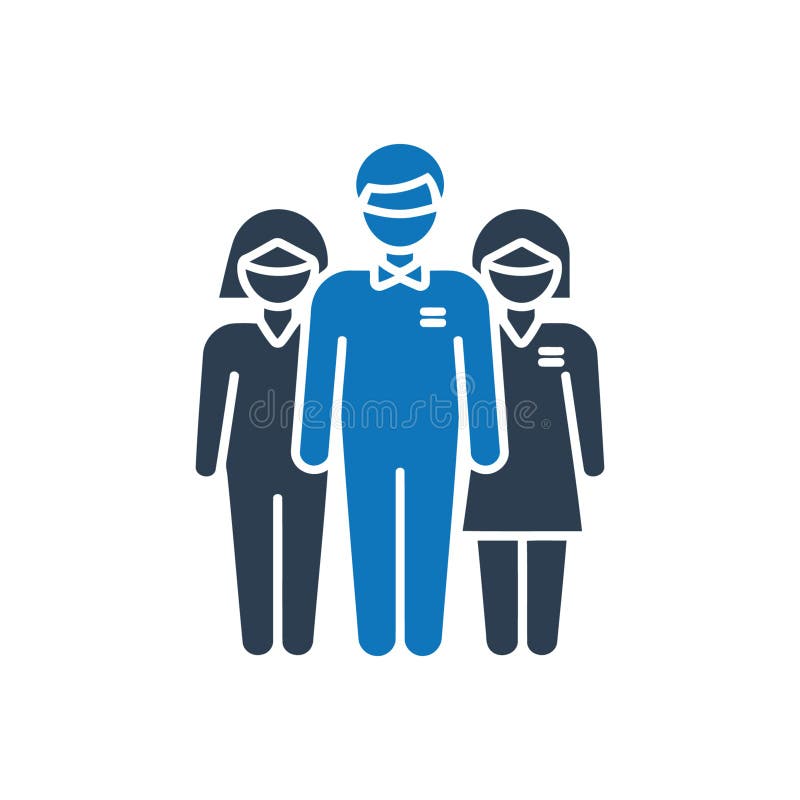 Healthcare Professionals Icon Stock Vector - Illustration of nurse ...