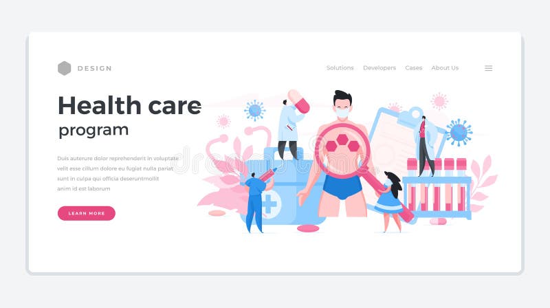 Medical Programs in Hospital or Clinic, Doctors Male and Female ...