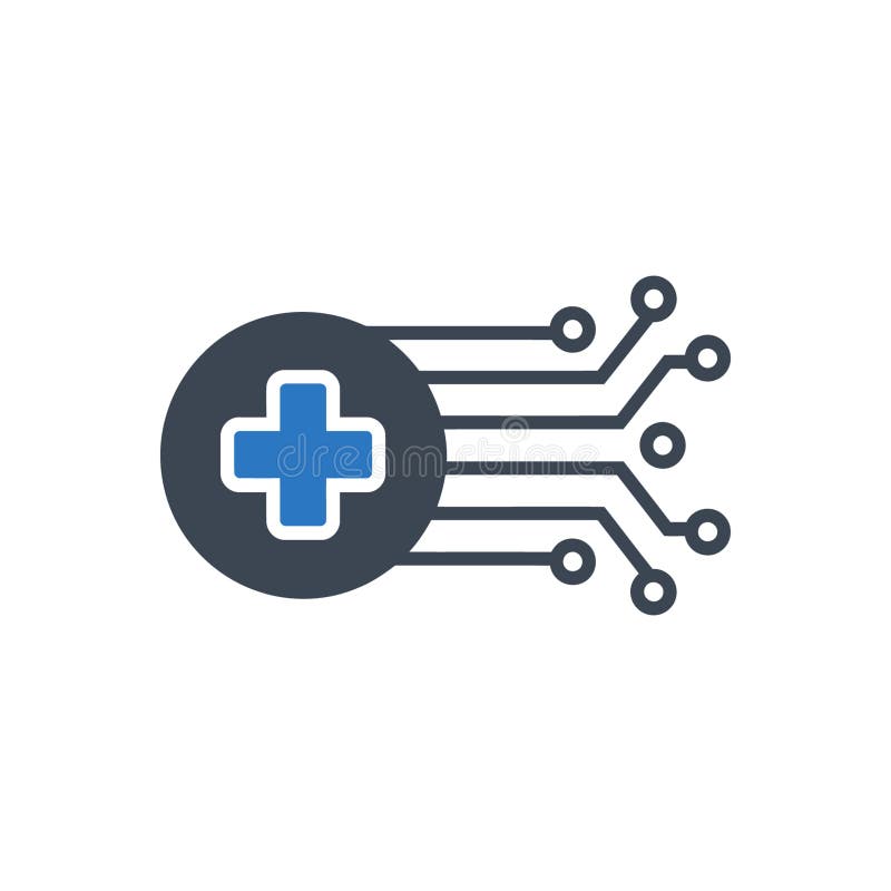 Healthcare Technology Integration Icon Stock Vector - Illustration of ...