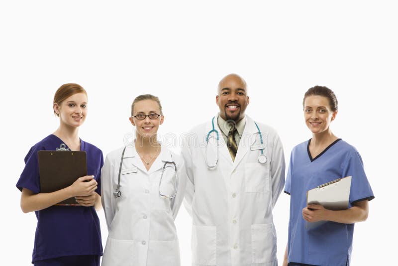 Healthcare Workers Portrait Stock Photo - Image of posed, profession ...