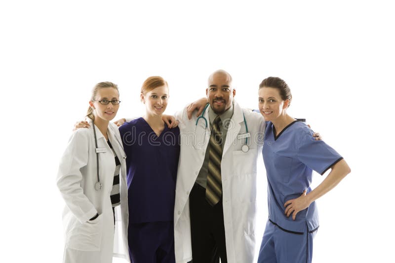 Healthcare Workers Portrait Stock Photo - Image of posed, profession ...