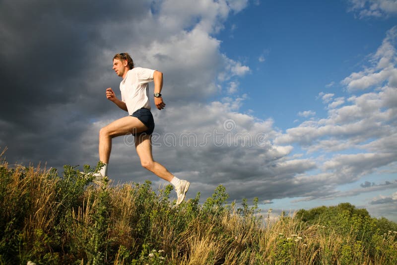 Healthy athlete stock image. Image of people, outdoors - 10400431