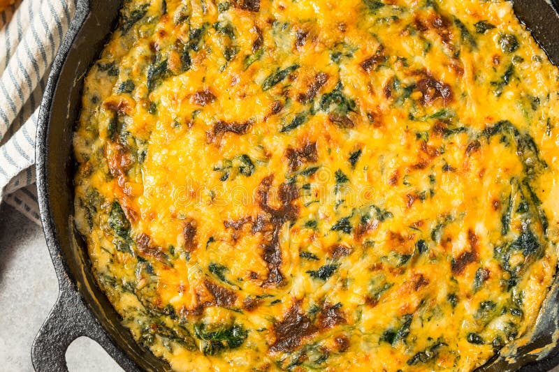 Healthy Baked Spinach Maria Dip Stock Image - Image of snack ...