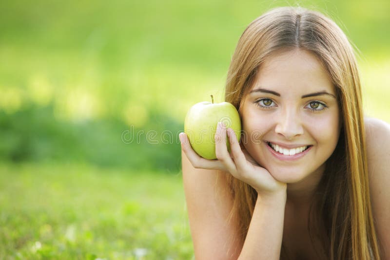 Healthy and beautiful girl stock image. Image of lifestyle - 25773087