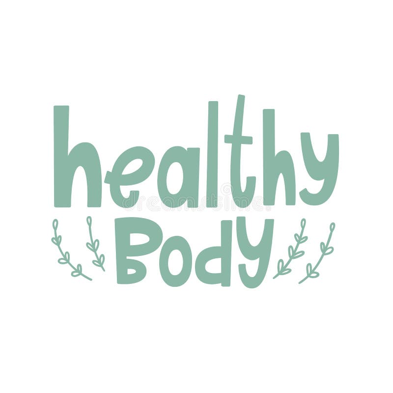 Healthy Body. Vector Illustration of a Branch Stock Illustration ...