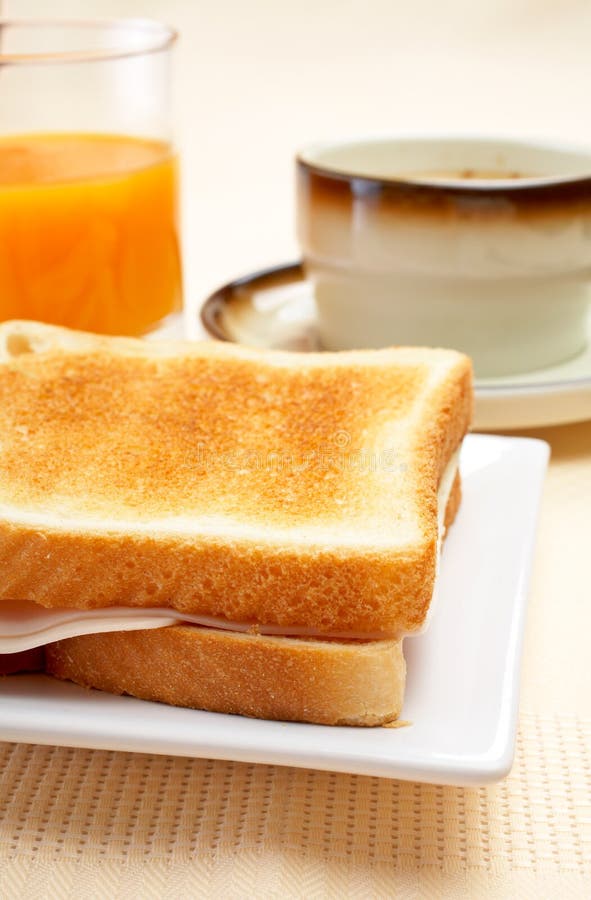 Good Morning Toast stock image. Image of delicious, slice - 23288697