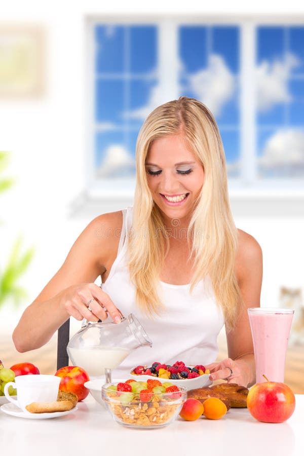 Healthy breakfast stock image. Image of lifestyle, concept - 25794343
