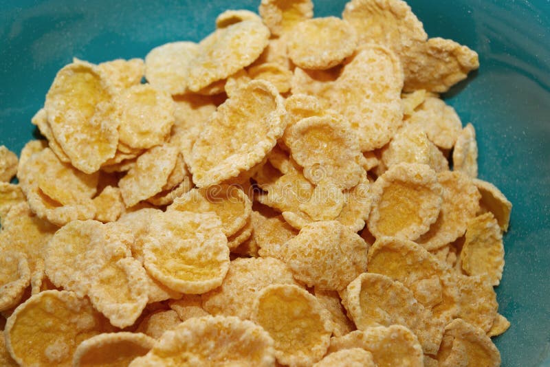 Healthy Breakfast. Cornflakes Stock Image - Image of cornflakes ...