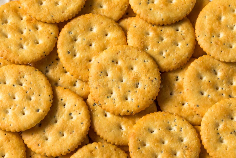 Healthy Brown Round Whole Wheat Crackers Stock Image - Image of wheat ...