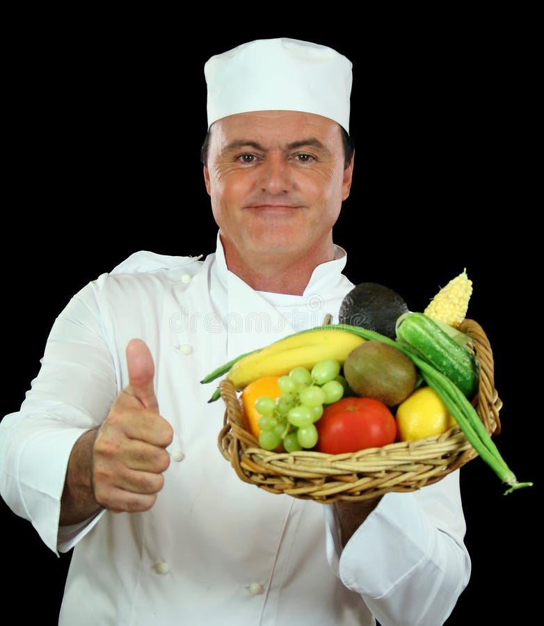 Healthy Chef stock image. Image of food, cook, chief, chef - 8405237