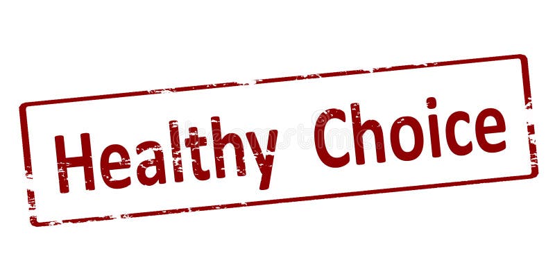 Healthy choice stock illustration. Illustration of healthy - 108516891