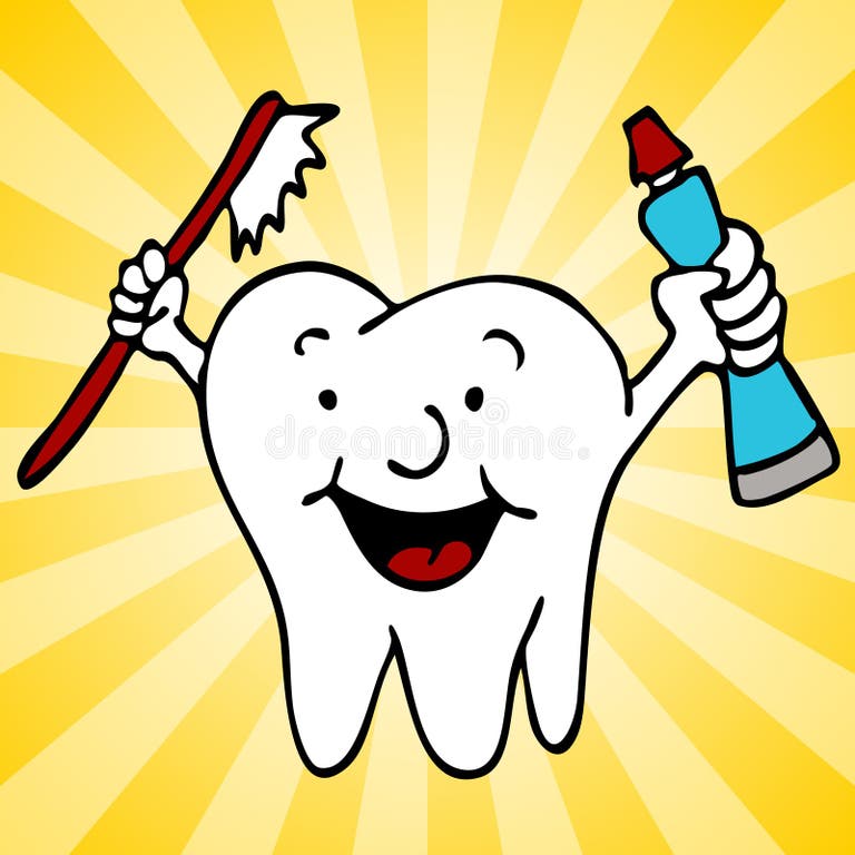 Healthy Clean Teeth Tooth Character Stock Illustrations – 10,860 ...