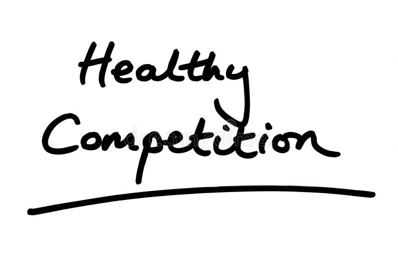 Healthy Competition stock photo. Image of message, conflict - 190121114