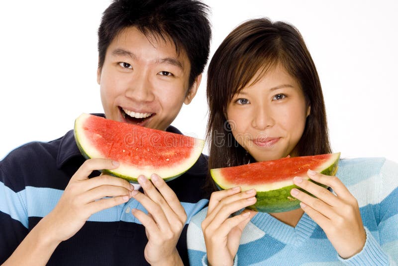 Healthy Couple stock image. Image of expression, blue, diet - 760485