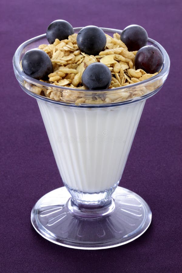 Healthy and Delicious Parfait Stock Photo - Image of cereal, flakes ...