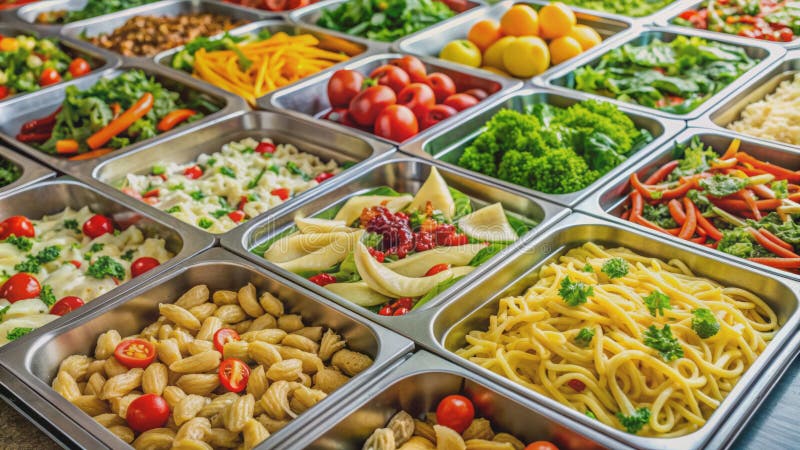 Healthy and Delicious School Lunches a Visual Feast of Nutritious ...