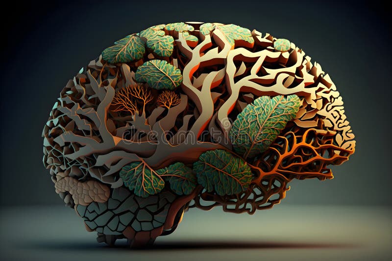 Healthy Diet Concept. Green Environment Sustainability Mind Thinking ...