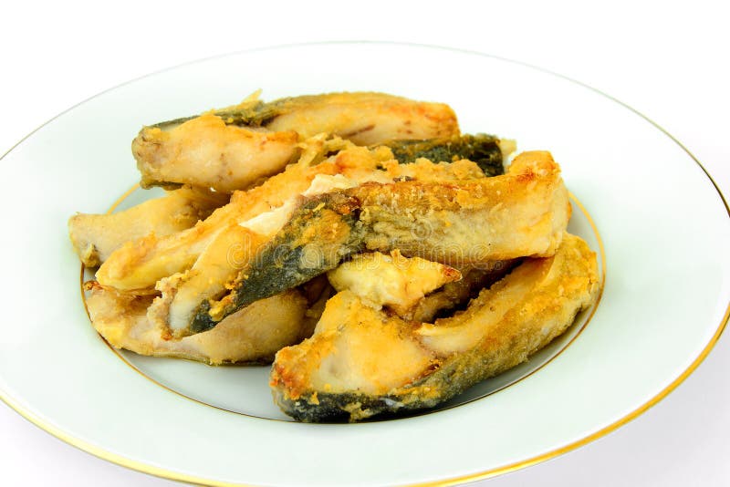 Healthy and Diet Food: Fried Fish Carp Stock Photo - Image of group ...
