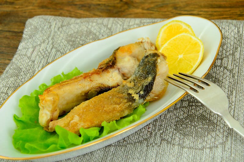 Healthy and Diet Food: Fried Fish Carp Stock Image - Image of freshness ...