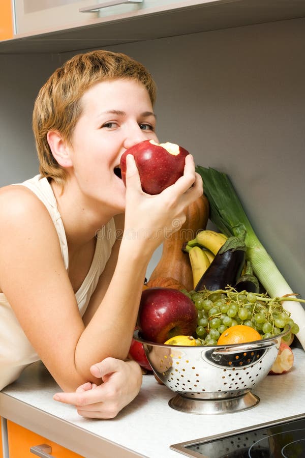 Healthy eating stock image. Image of fruits, lifestyles - 4019415