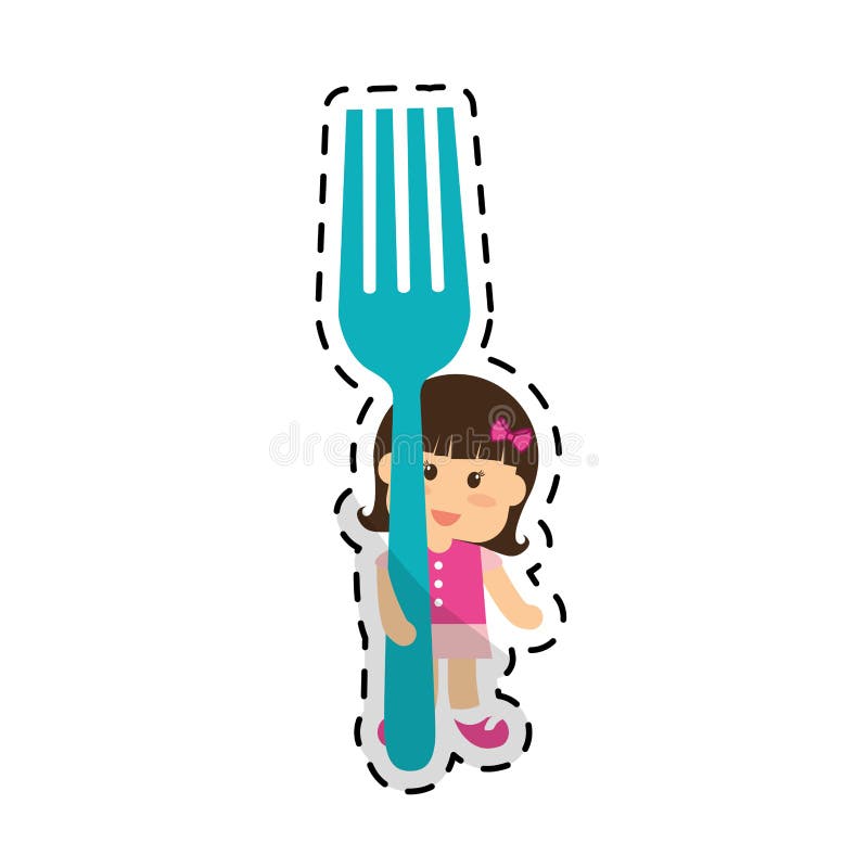Healthy eating icon image stock illustration. Illustration of green ...