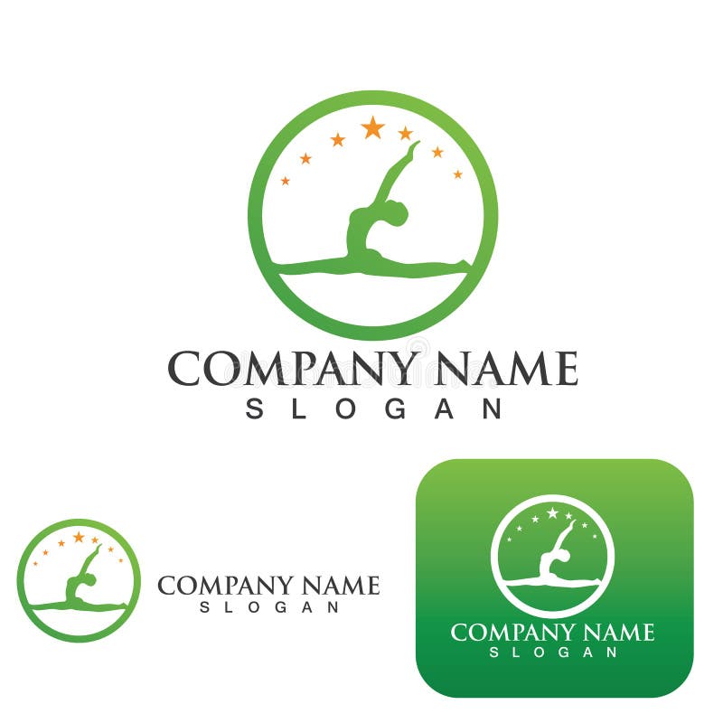 Healthy Exercise Logo and Symbol Vector Eps10 Stock Vector ...