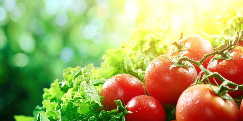 Healthy Food Abstract Background Stock Illustration - Illustration of ...