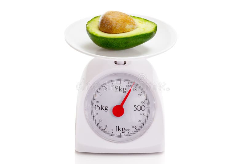 Healthy Food on Balance Scale Stock Image - Image of nutrition, cooking ...