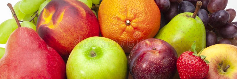 Healthy Food with Fresh Fruits Stock Photo - Image of lifestyle, crop ...