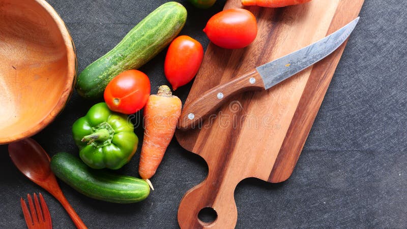 Healthy Food Selection with Vegetables Stock Photo - Image of spice ...