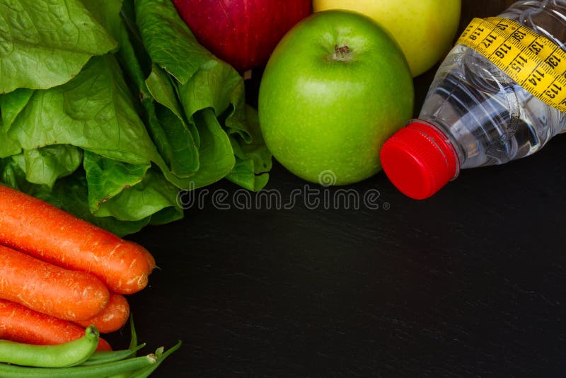 Healthy food on table stock image. Image of eating, food - 69675749