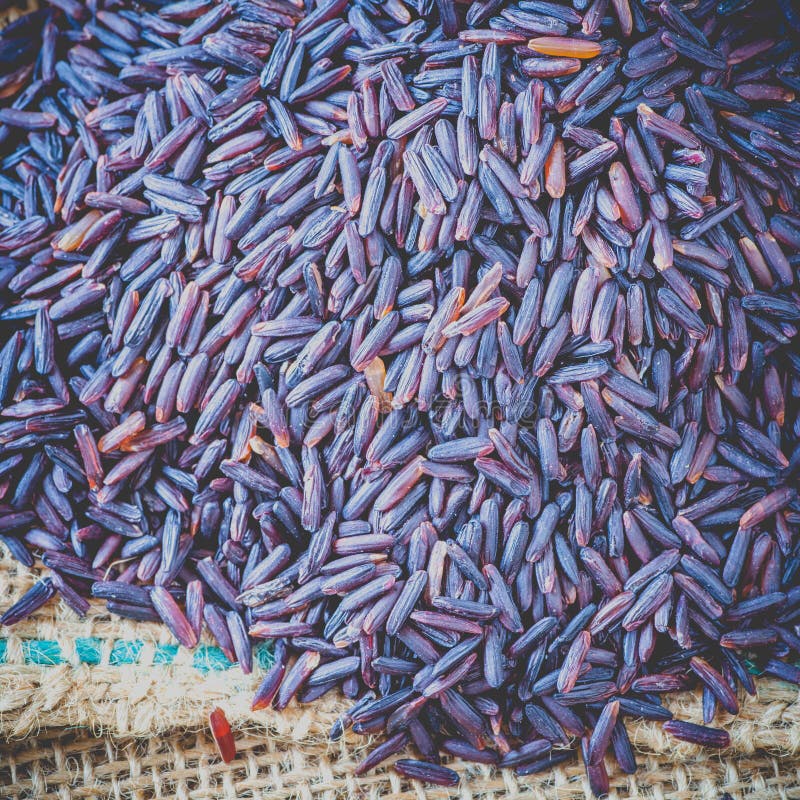 Healthy Food Uncooked Brown Rice Stock Image - Image of organic ...