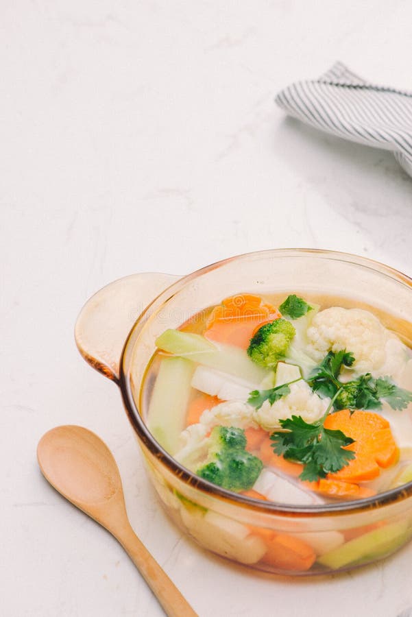 Healthy Food. Vegetable Mix Stock Photo - Image of dinner, spoon: 143042858