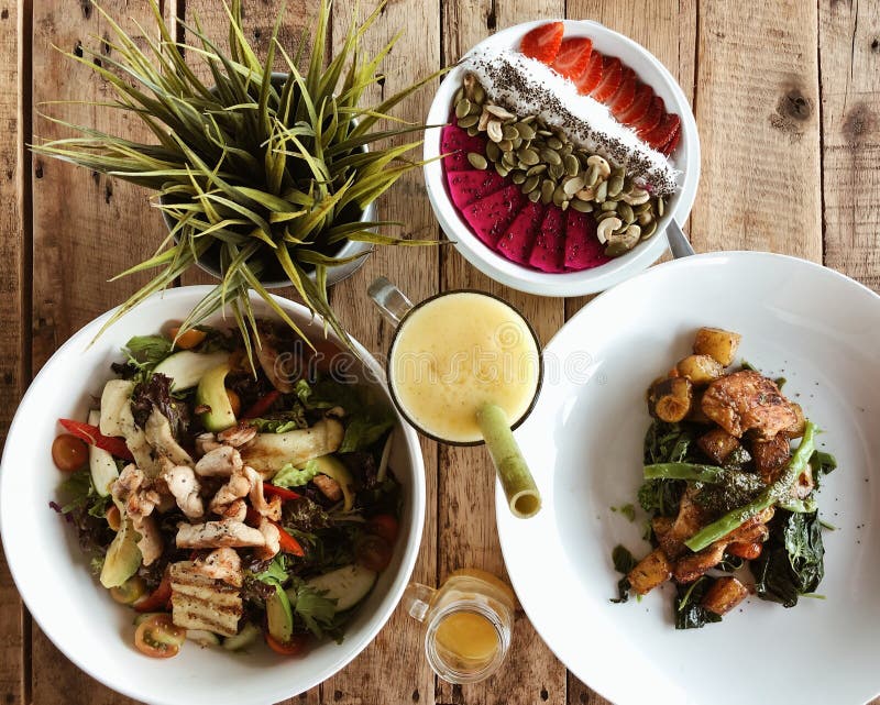 Flat lay food stock photo. Image of food, table, flat - 114504684