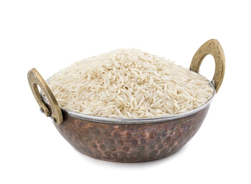 Raw Rice stock image. Image of grain, closeup, long - 105723597