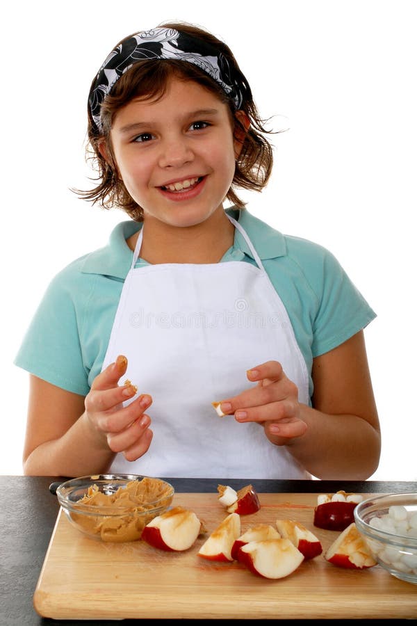 A Healthy, Fun Food Snack stock image. Image of headband - 3588183