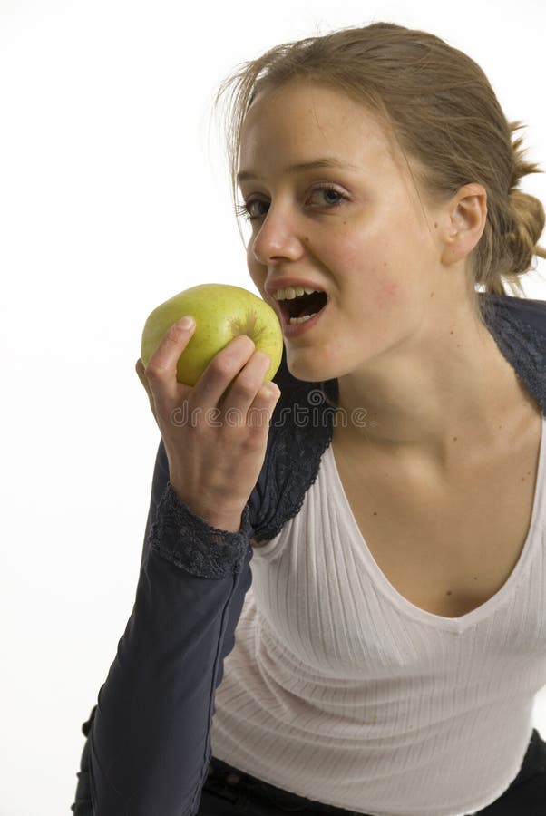 Healthy girl stock photo. Image of lifestyle, nutrition - 3607228