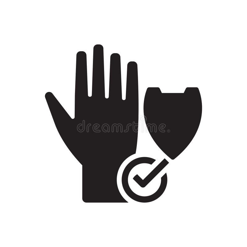 Healthy Hand Icon Clean and Safe Sign Symbol Stock Vector ...