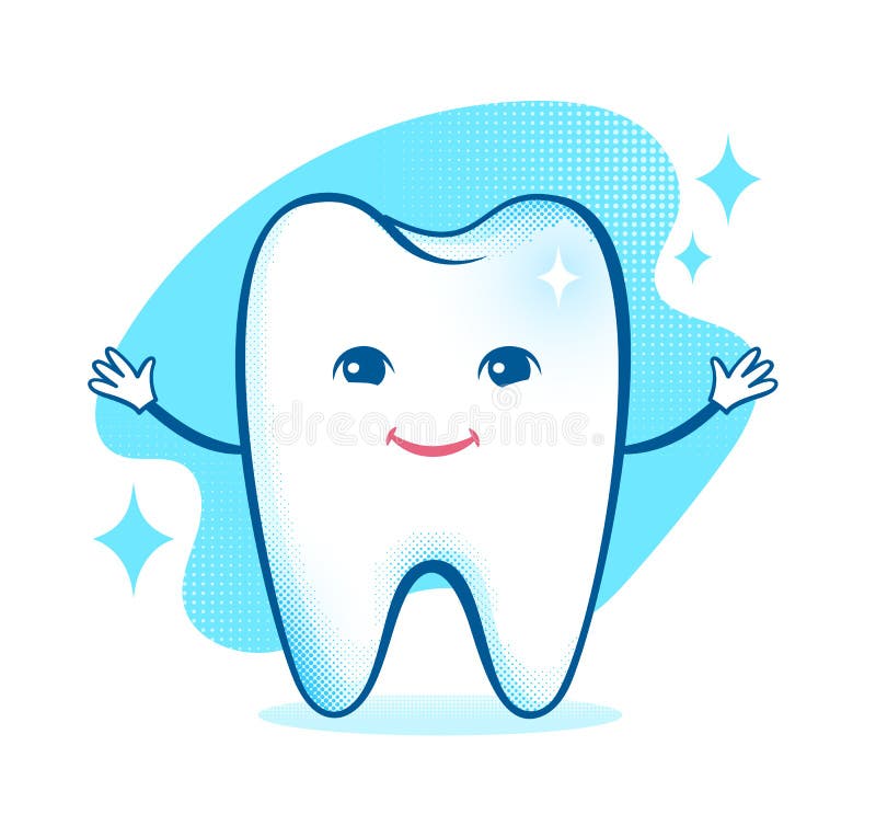 Smiling Tooth Vector