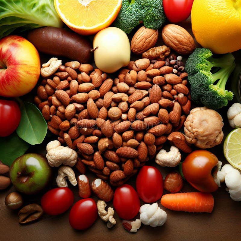 Healthy Heart Food stock illustration. Illustration of measure - 283192242