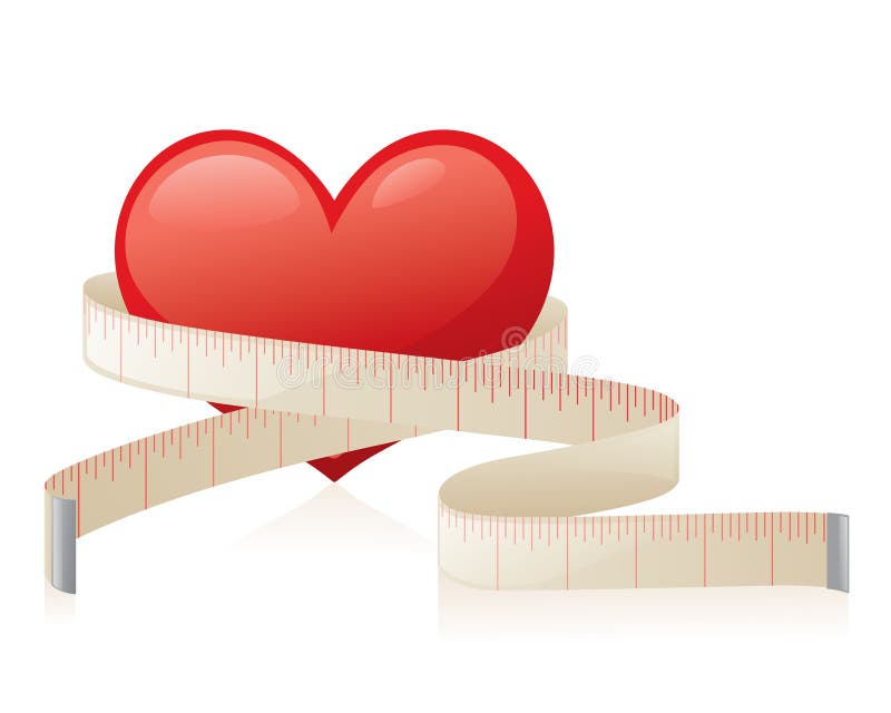 Measure Tape Heart Stock Illustrations – 284 Measure Tape Heart Stock ...