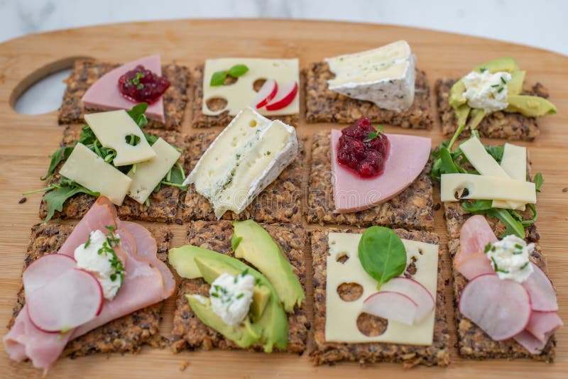 Healthy Home Made Crisp Rye Bread on a Table Stock Image - Image of ...
