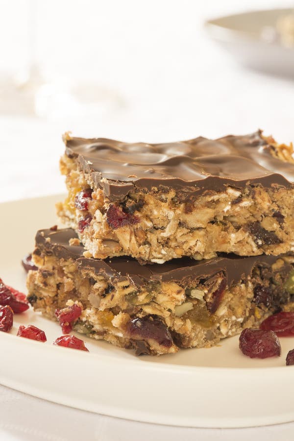 Healthy Homemade Energy Bars Stock Photo - Image of vegetarian, organic ...