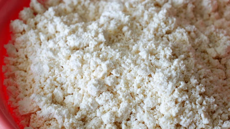 Healthy Homemade Fresh Curd Cheese, Protein Source Fat-free Curd Cheese ...