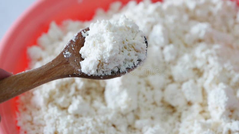 Healthy Homemade Fresh Curd Cheese, Protein Source Fat-free Curd Cheese ...